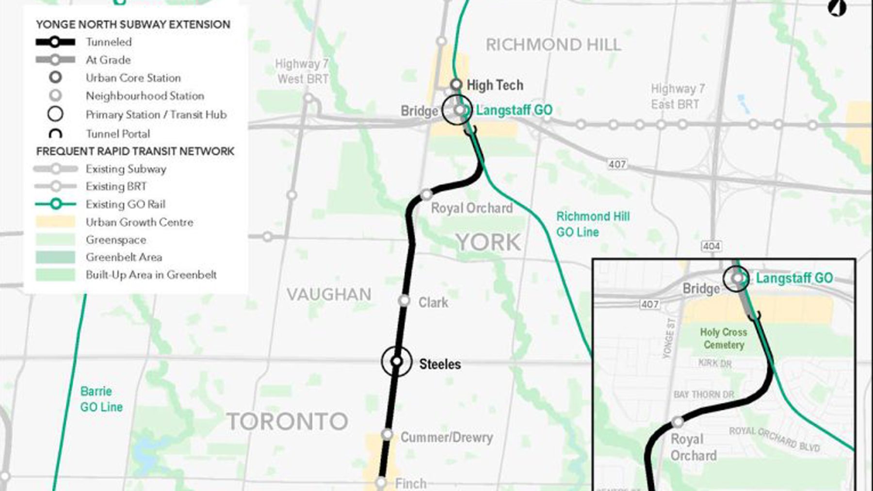 Ontario advancing contract for Yonge North Subway Extension - Toronto ...