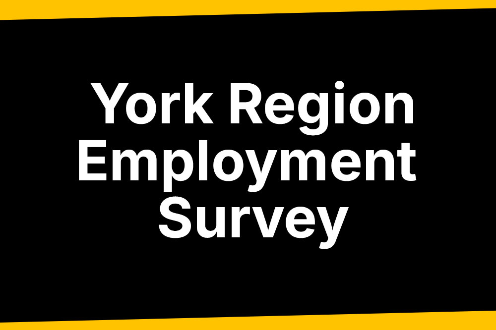 The York Region Employment Survey | Toronto Area's York Region